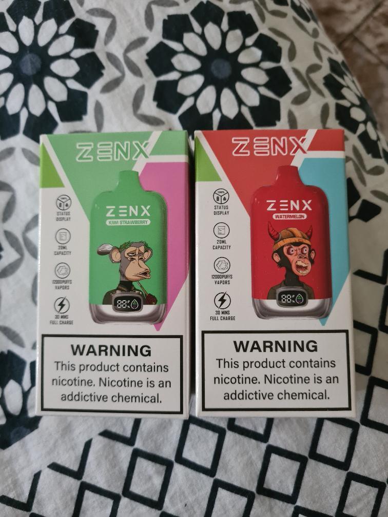 ZENX NFT Digital Box 12000 Puffs Disposable Vape Pod - Zenxvape